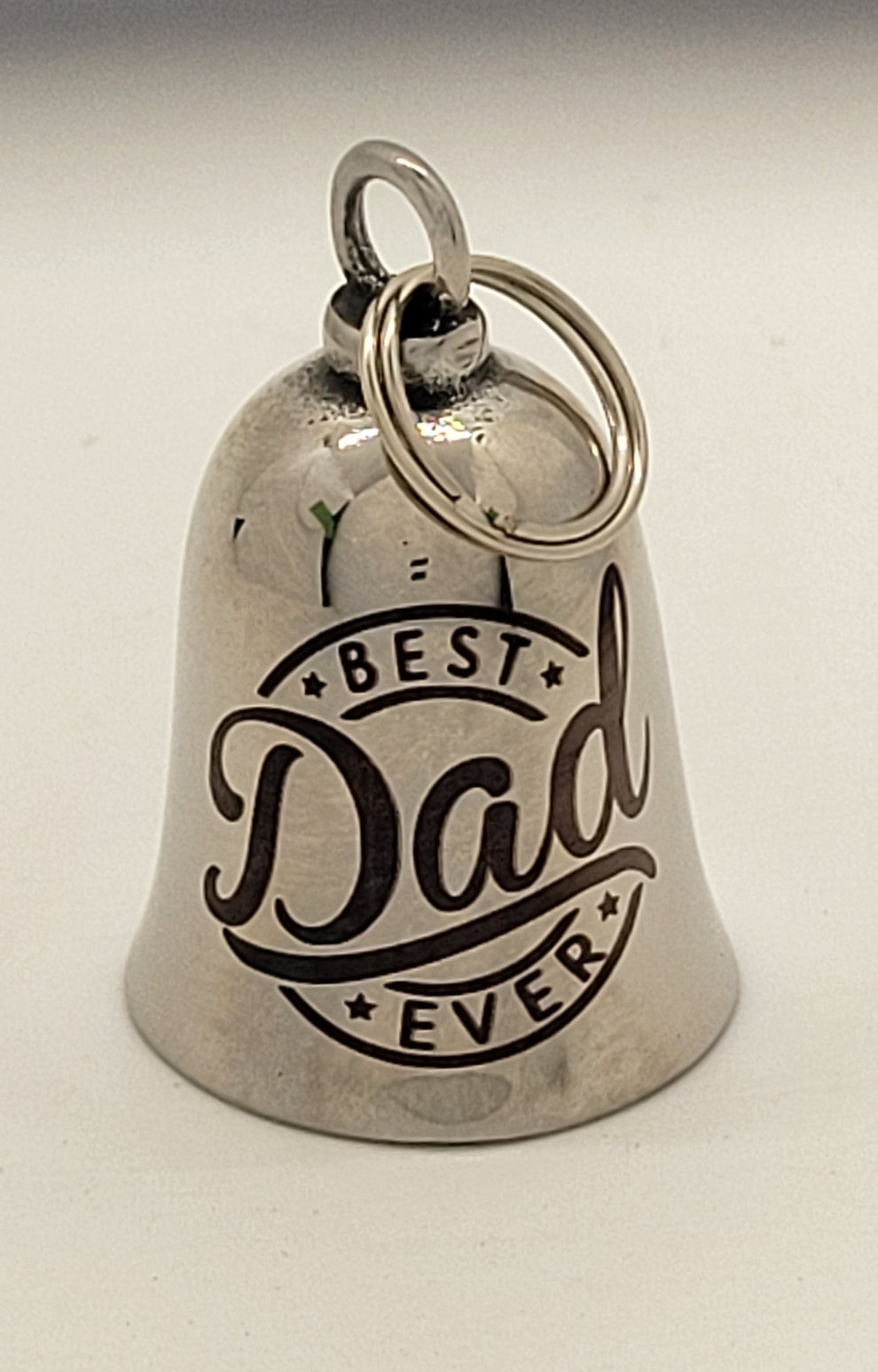 Custom Engraved Stainless Steel Guardian Bell - Personalized Motorcycl ...